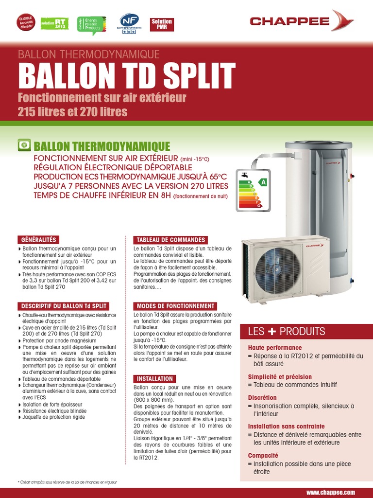 Ballon TD Split | PDF | Chimie | Grandeur physique