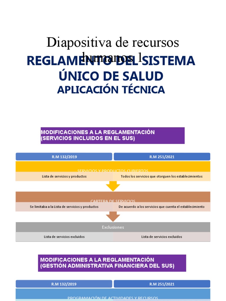 Reglamento Del Sus | PDF | Presupuesto | Hospital