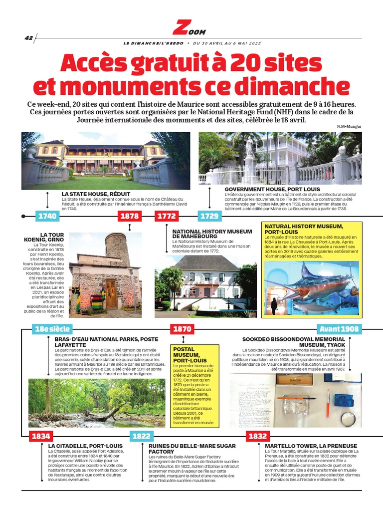 Monuments | PDF | Maurice