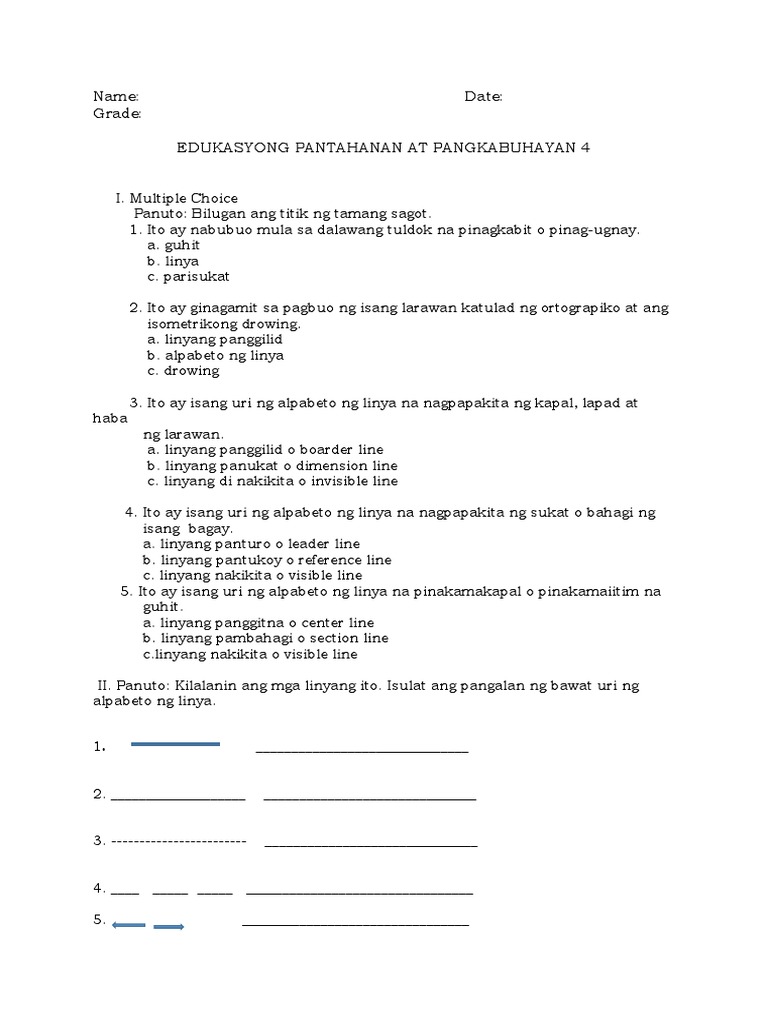 Evaluation EPP 4 | PDF