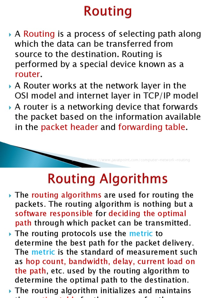 Routing S | PDF | Routing | Computer Network Routing S | PDF | Routing | Computer Network