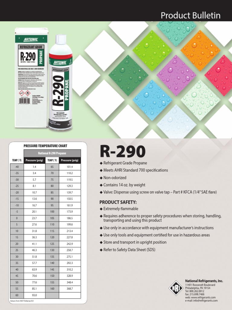 NRI R290 SS2020.v3.pdf Thumbnail Website | PDF | Propane | Gases