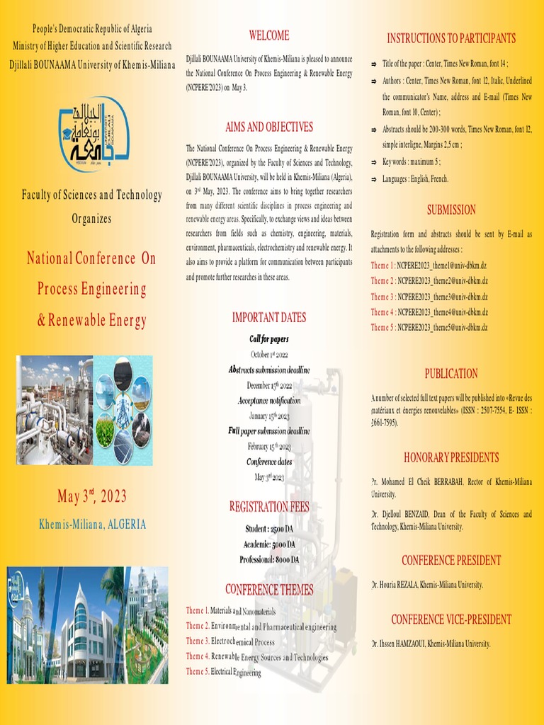 NCPERE'2023 | PDF | Engineering | Science