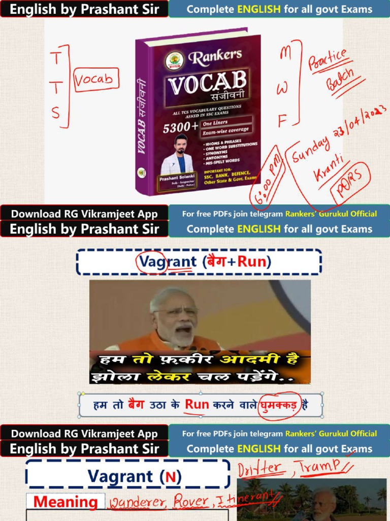 Day 02 Rankers Vocab 2.0 | PDF