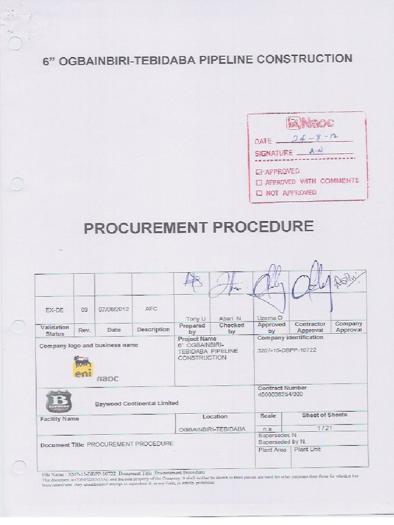 022 Procurement Procedure AFCrev 4 | PDF | Request For Proposal | Procurement
