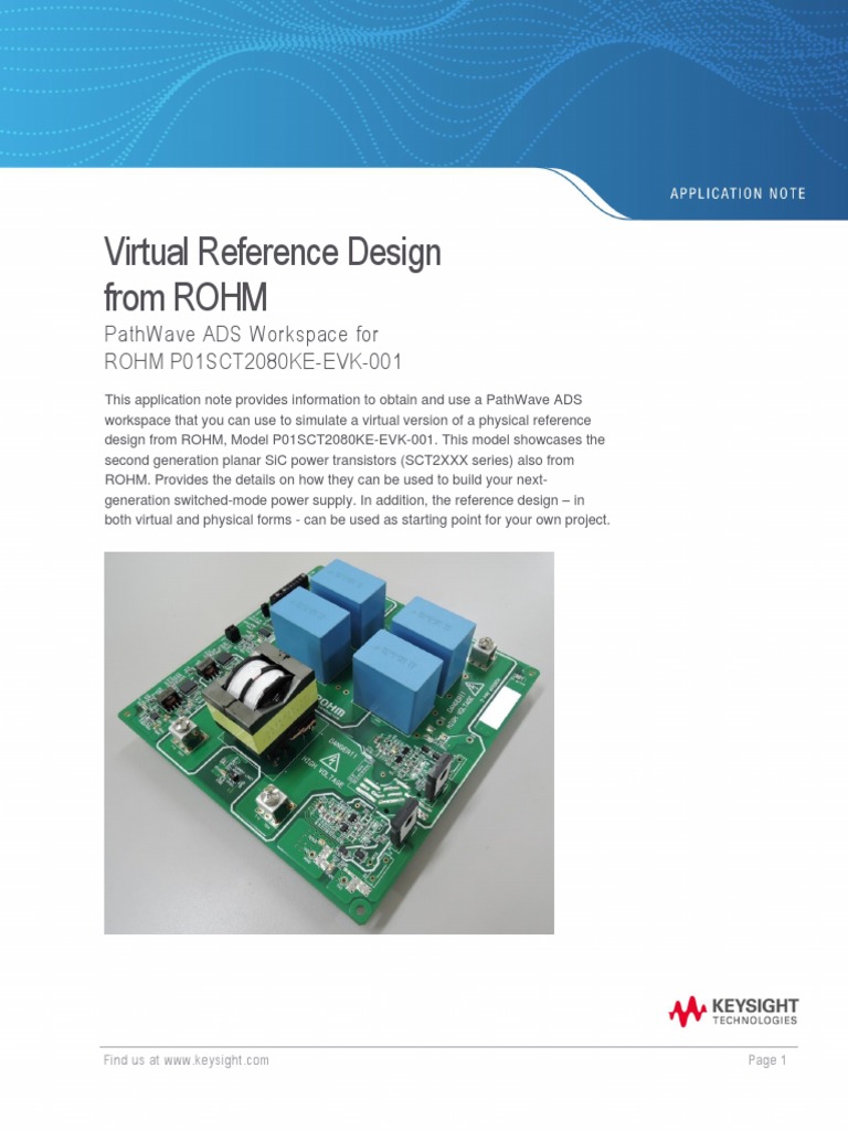 Virtual Reference Design From ROHM | PDF | Installation (Computer Programs) | Computer File