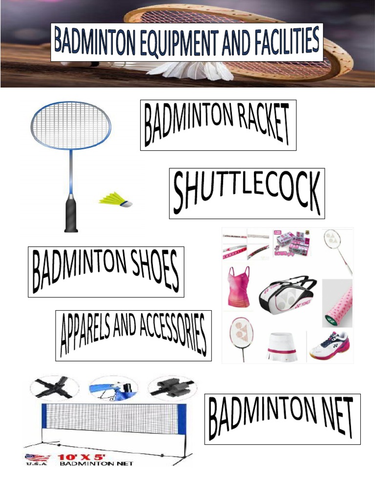 Badminton Equipment and Facilities | PDF
