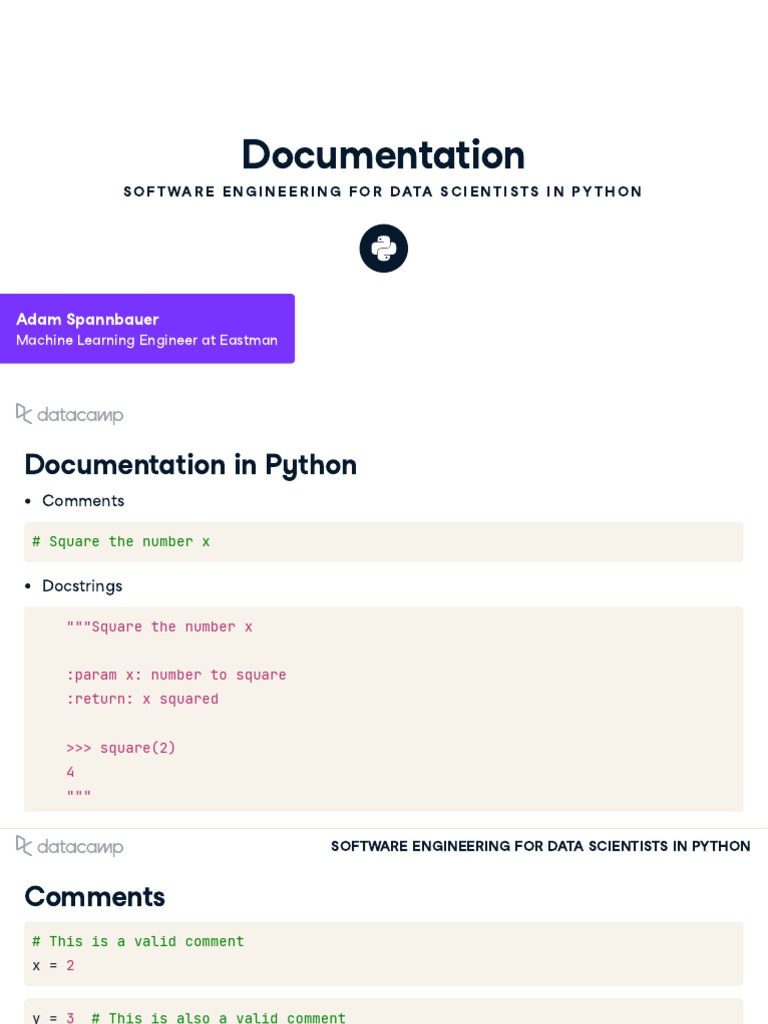 Chapter4 Maintainability | PDF | Python (Programming Language) | Software