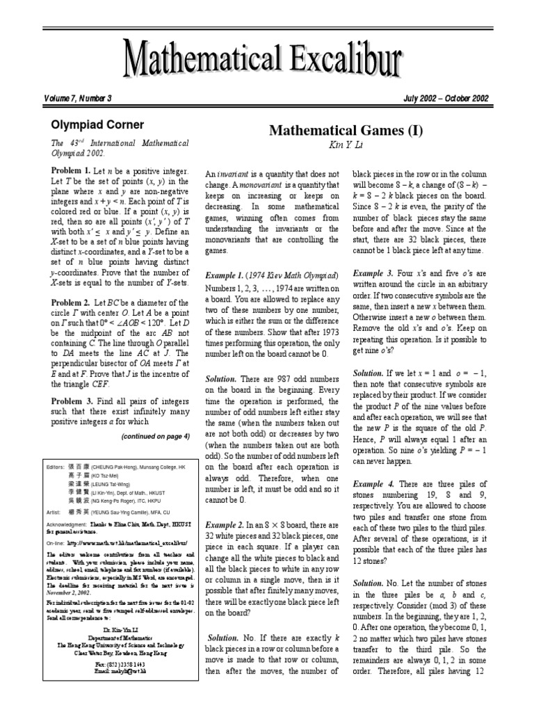 Imo 2002 | PDF | Geometry | Elementary Mathematics