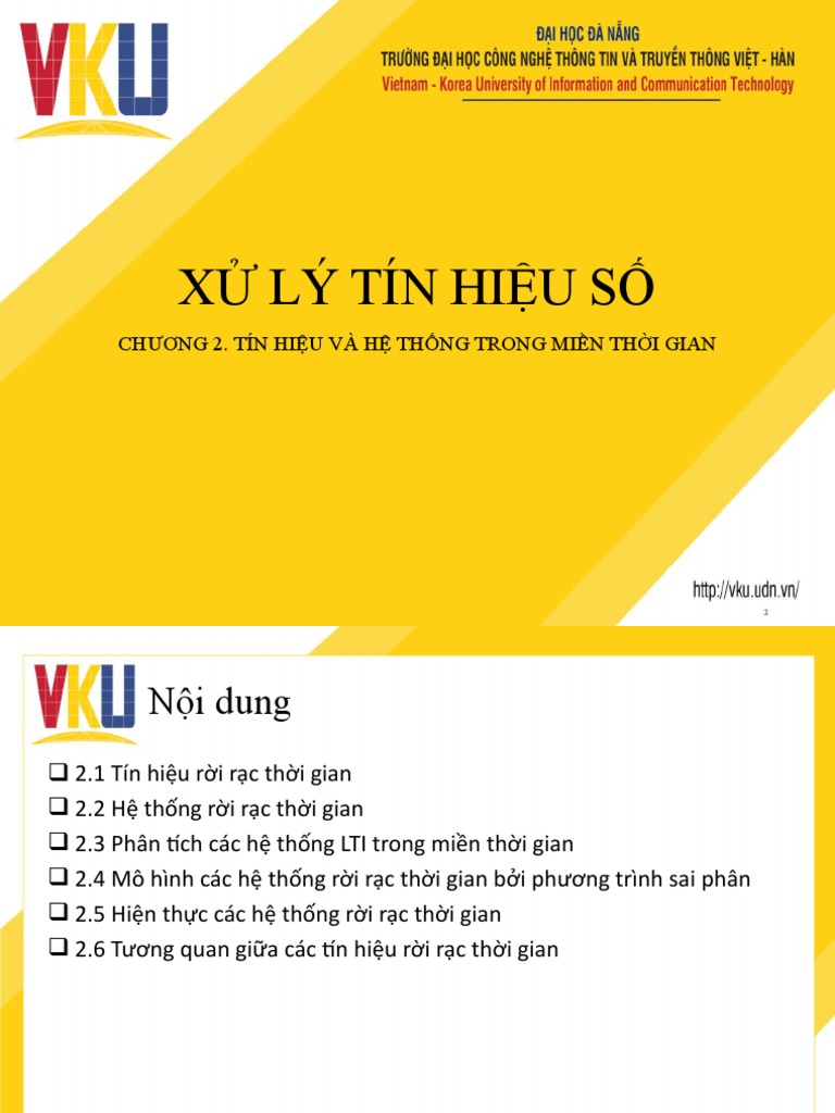 DSP - Chapter 2 (V1) | PDF