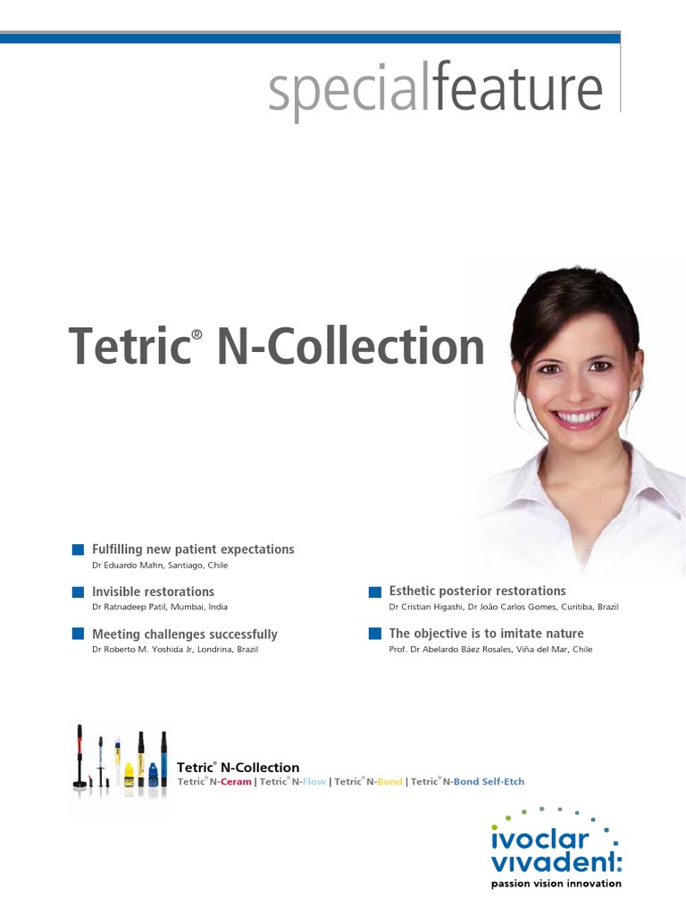 Special Feature Tetric N Final | PDF | Dental Composite | Tooth Enamel