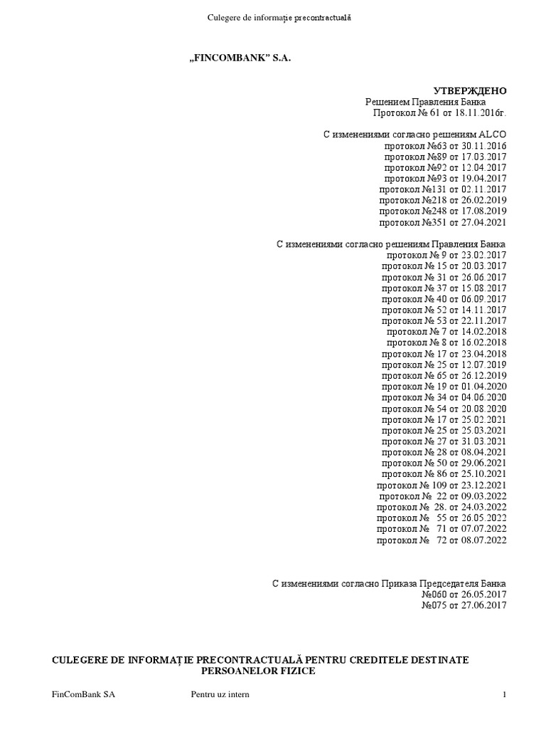 Fincombank" S.A | PDF