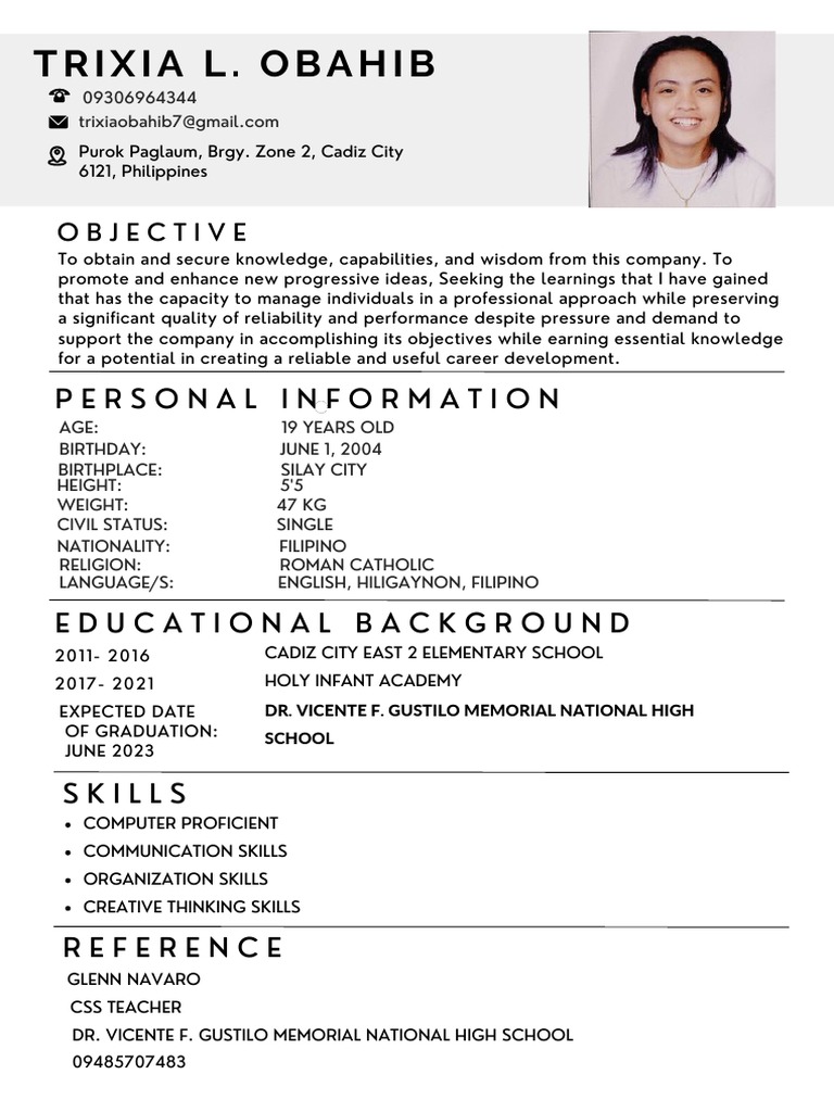 Guanzon, Alyka Marie G. - Resume | PDF