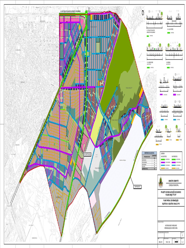 02.PLANTA - HIERARQUIZAÇÃO - REDE - VIÁRIO Polana Canisso Maputo | PDF