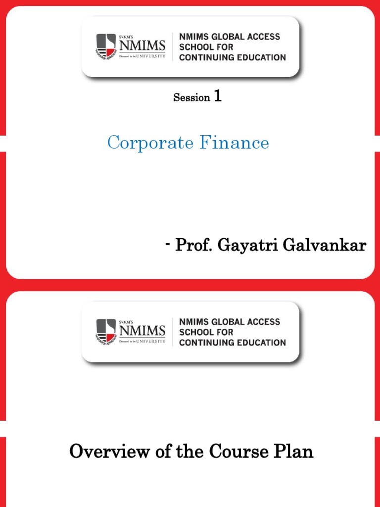 Session 1 | PDF | Interest | Present Value