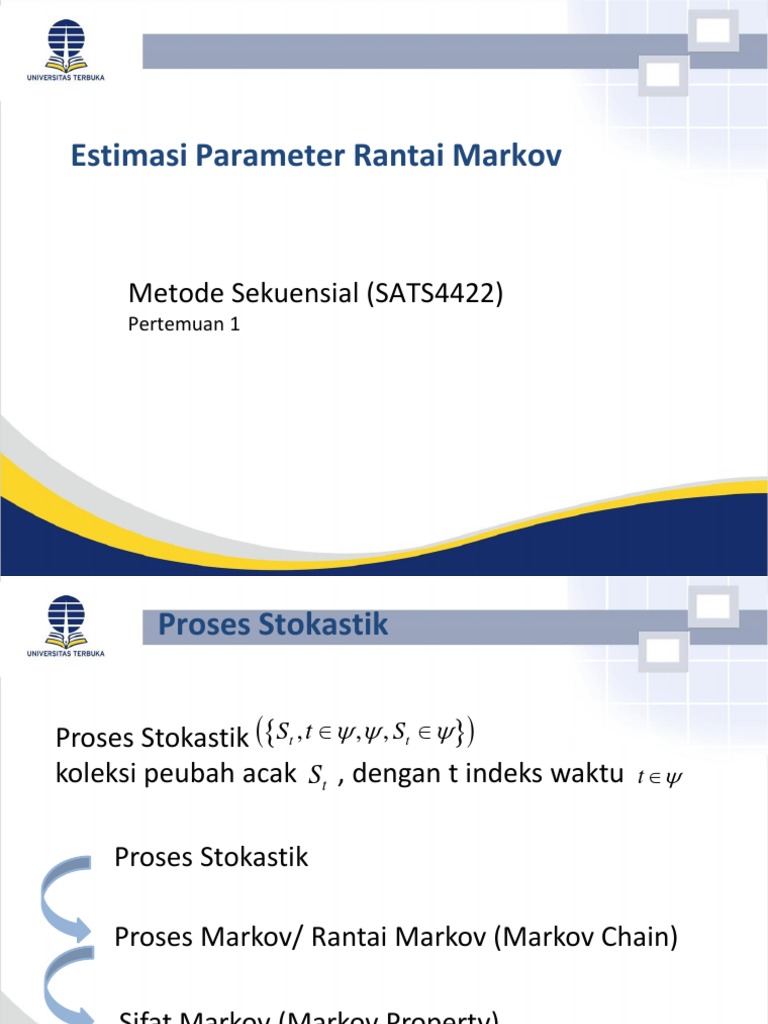 Materi 1 Estimasi Parameter | PDF