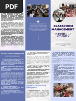 Classroom Management Matrix | PDF | Classroom | Psychology