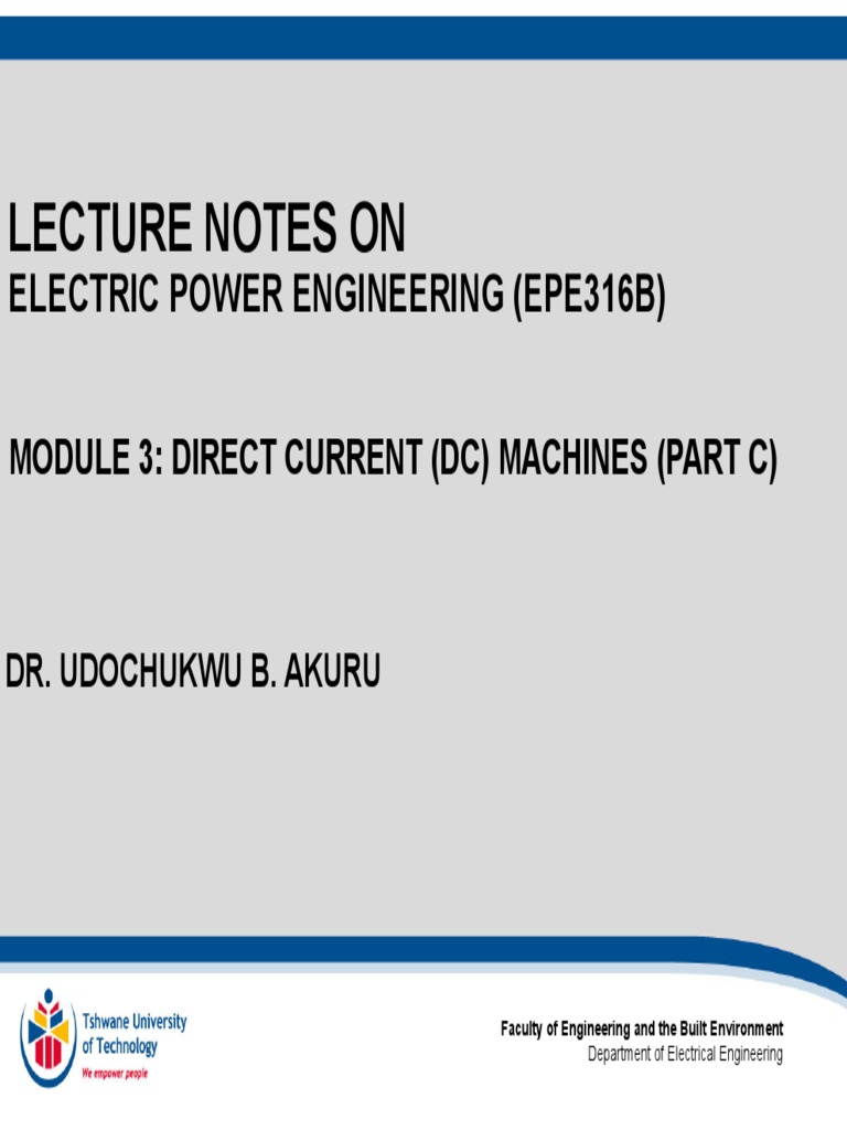 Direct Current Motor Overview | PDF | Electric Motor | Direct Current