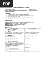 A Detailed Lesson Plan in Language 1 | PDF | Lesson Plan