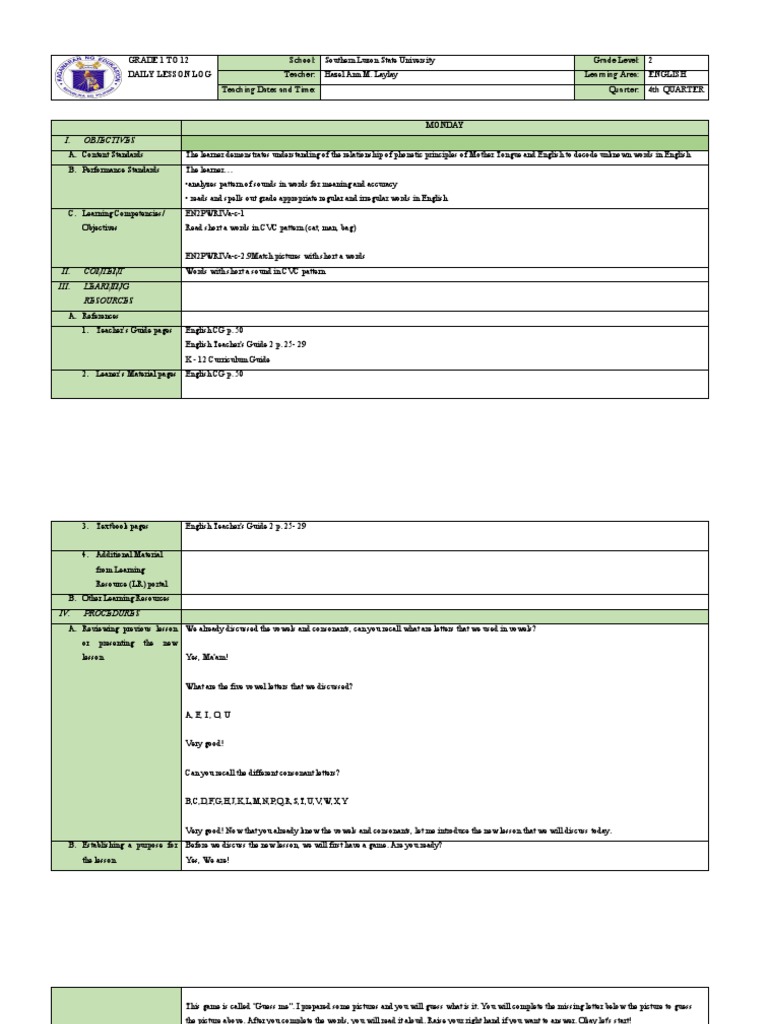 English LP | PDF | Consonant | English Language