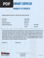 CCTV Installation Certificate | PDF