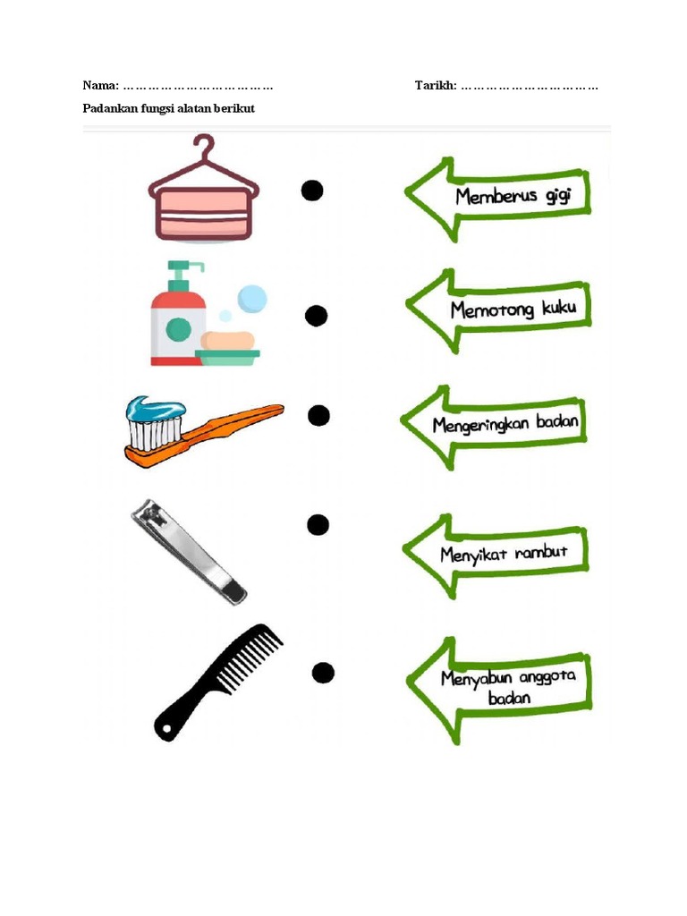lembaran kerja pengurusan diri | PDF