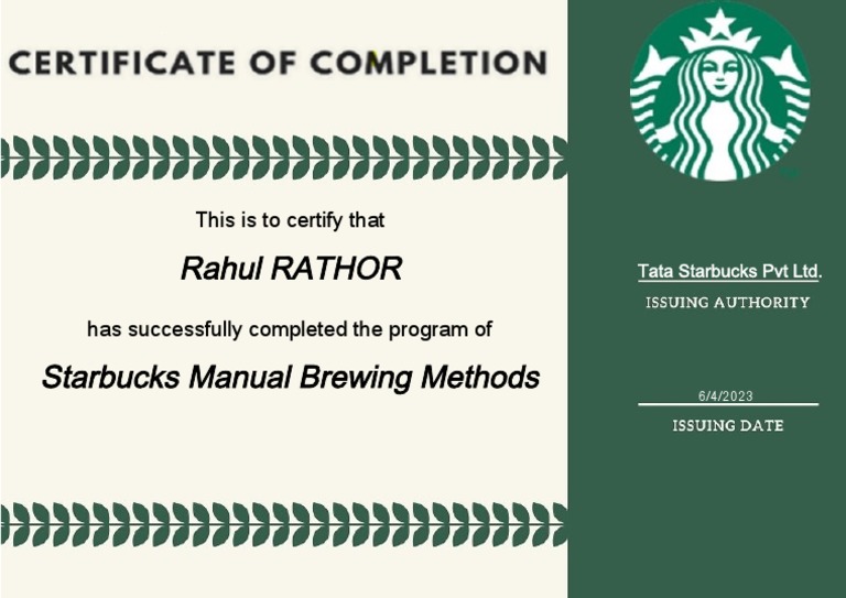 CertificateOfCompletion 1 | PDF