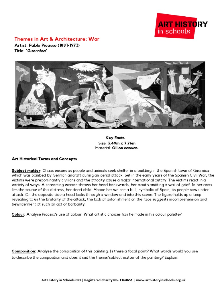 Art & War: Understanding 'Guernica' | PDF | Art | History