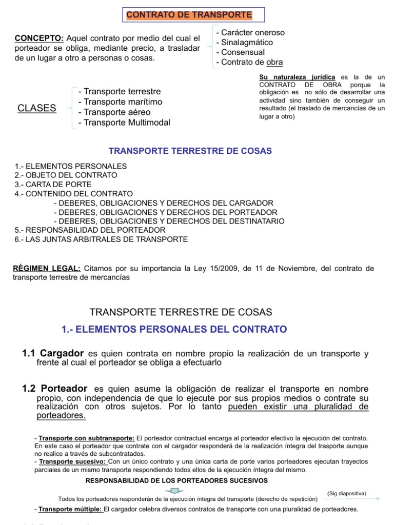 Esquema Tema 13 | PDF | Daños y perjuicios | Transporte