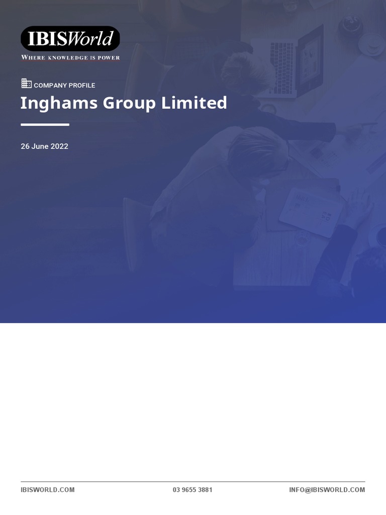 Inghams Group Limited | PDF | Dividend | Business Economics