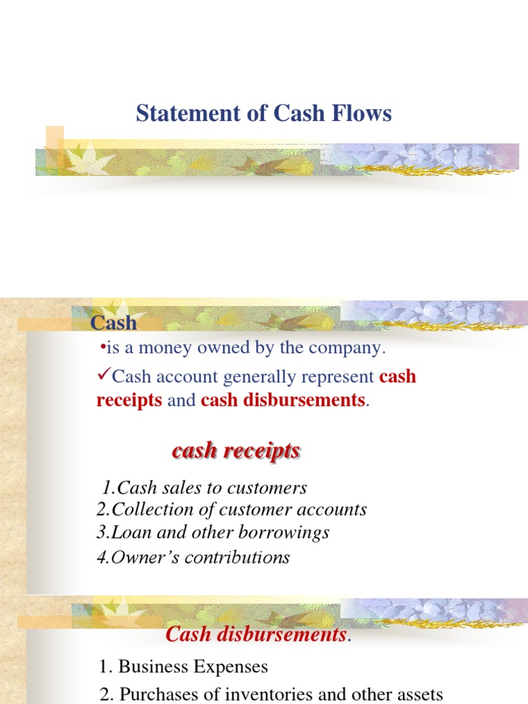 Statement of Cash Flows | PDF | Debits And Credits | Cash