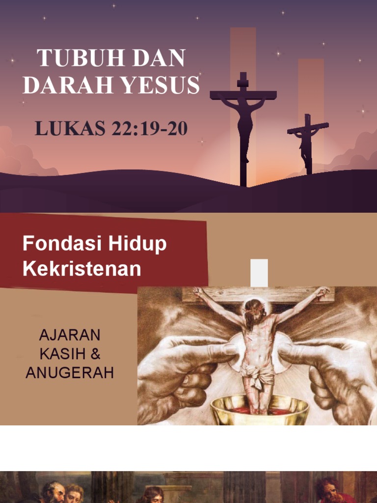 Tubuh Dan Darah Yesus - 1 | PDF