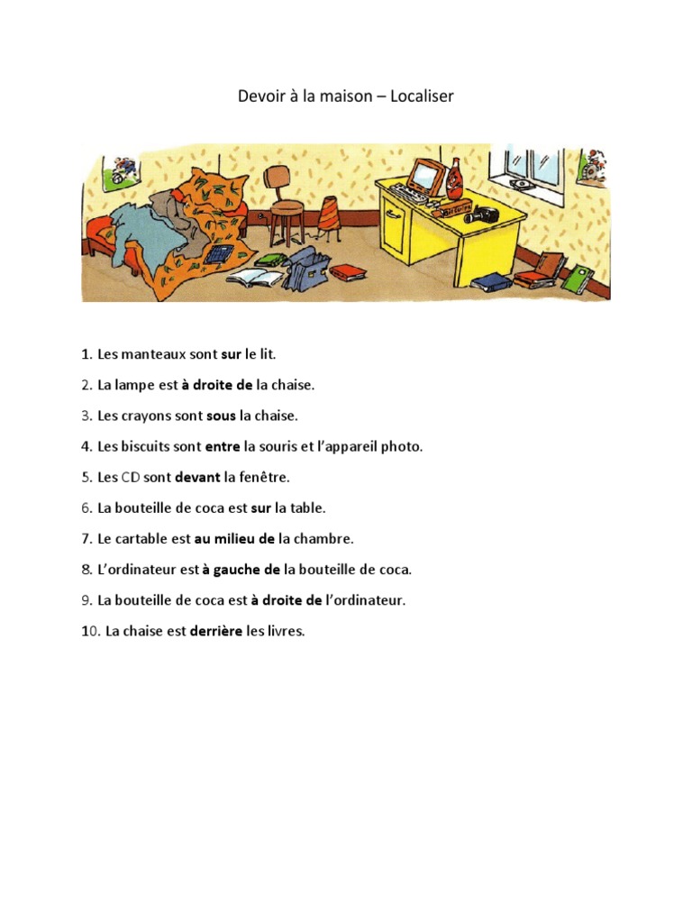 Localisation d'objets à la maison | PDF