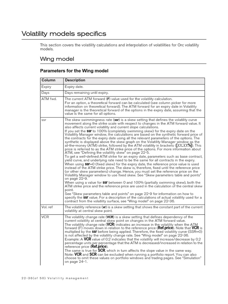 Orc Wing Model | PDF | Spline (Mathematics) | Option (Finance)