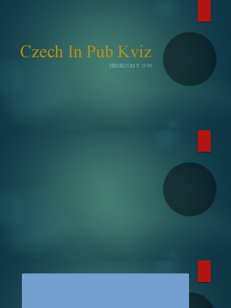 Pub Kviz | PDF