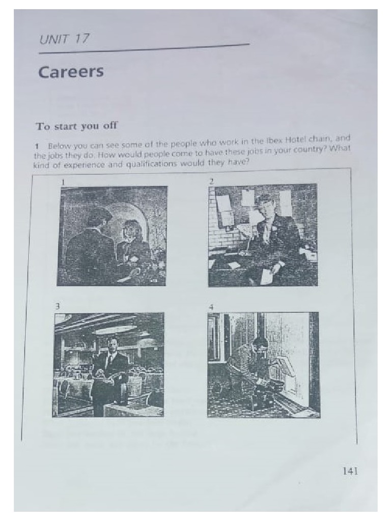 Unit 17 Careers | PDF