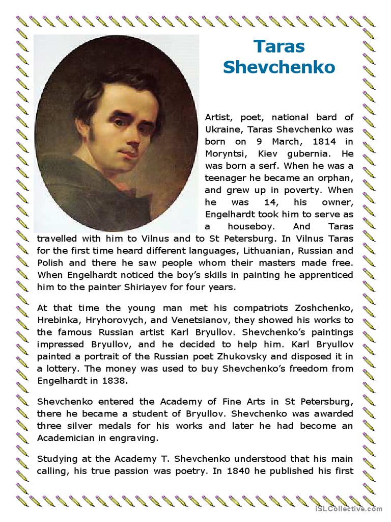 Taras Shevchenko | PDF