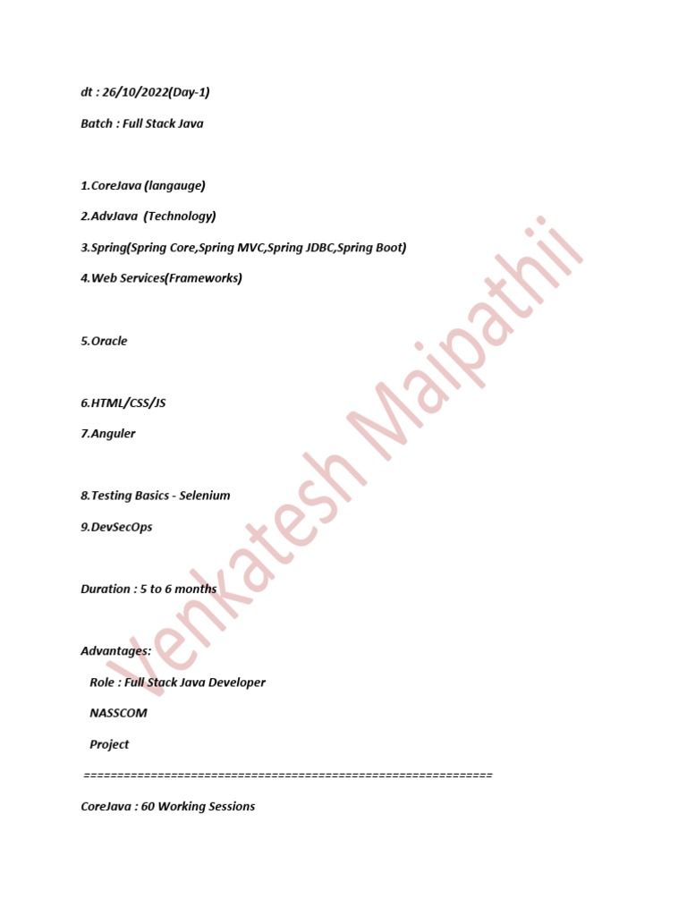 Java Intro - Merged | PDF Java Intro - Merged | PDF