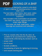 Drydocking Procedures 1730837294 | PDF | Ships | Anchor