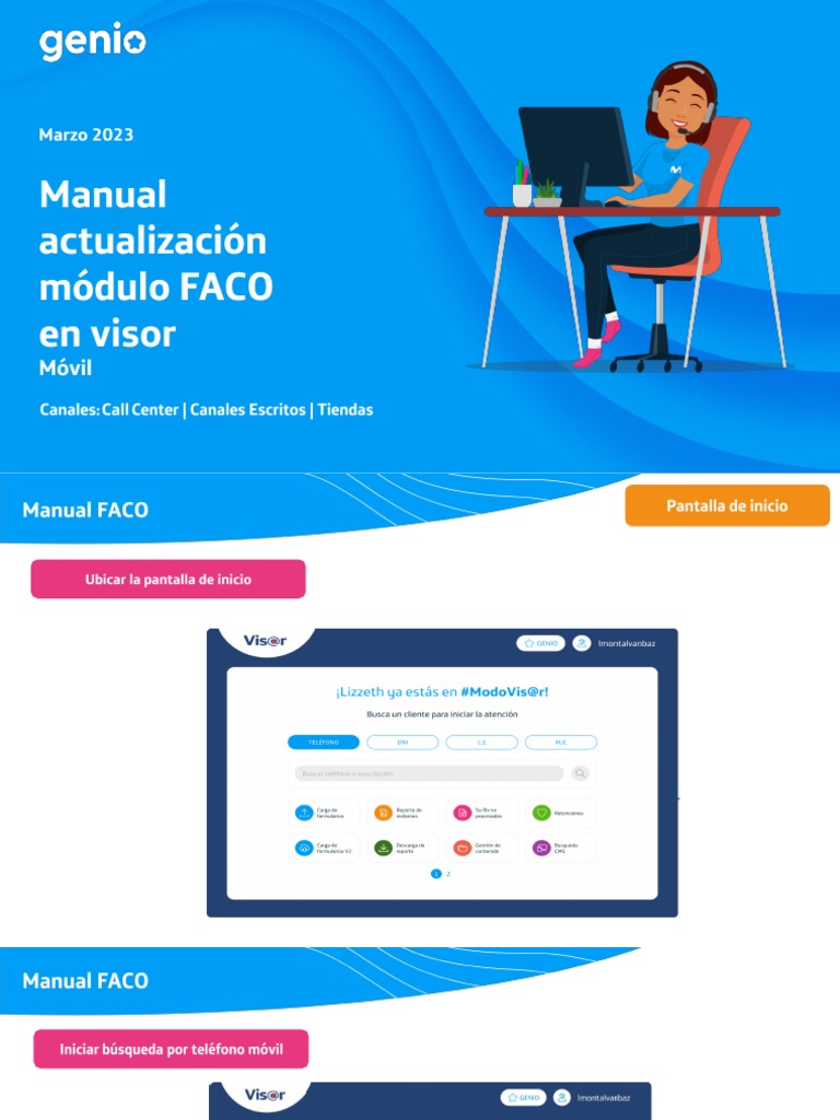 Manual FACO Movil | PDF