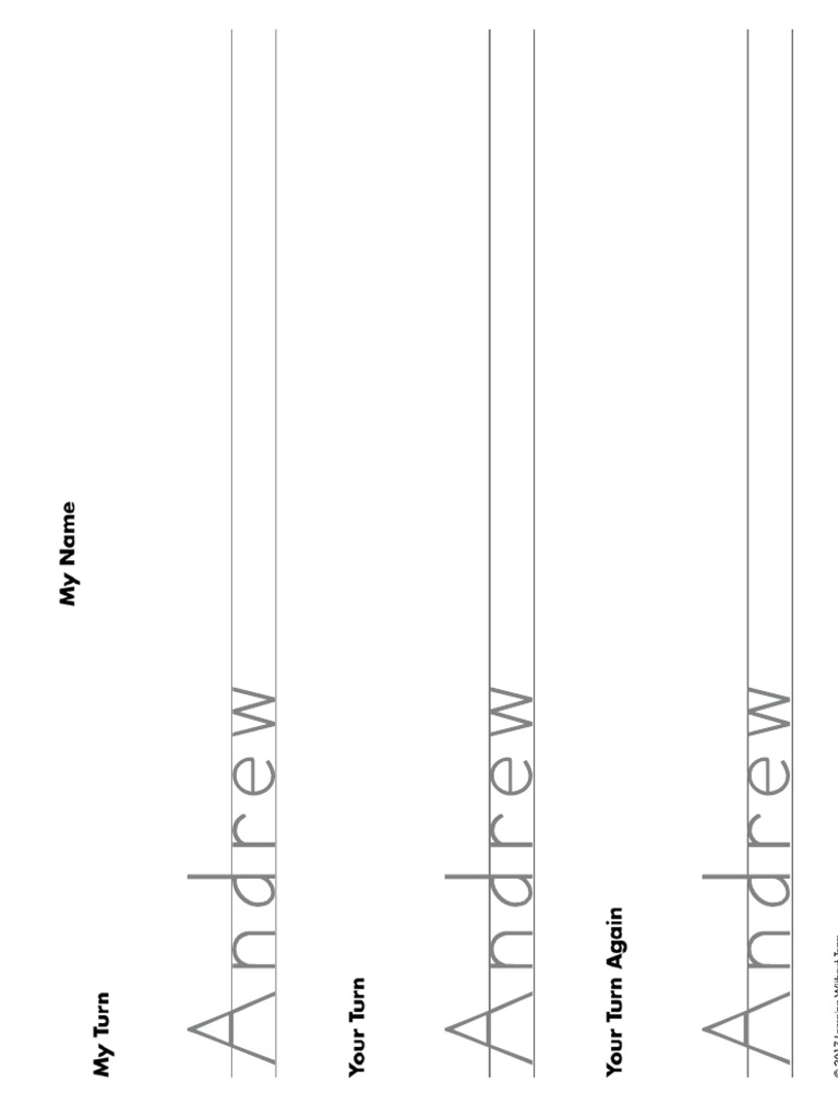 Andrew _ Handwriting Without Tears | PDF