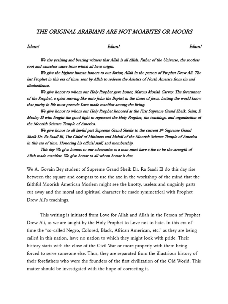 Distinguishing Moabites from Arabians | PDF | Abrahamic Religions