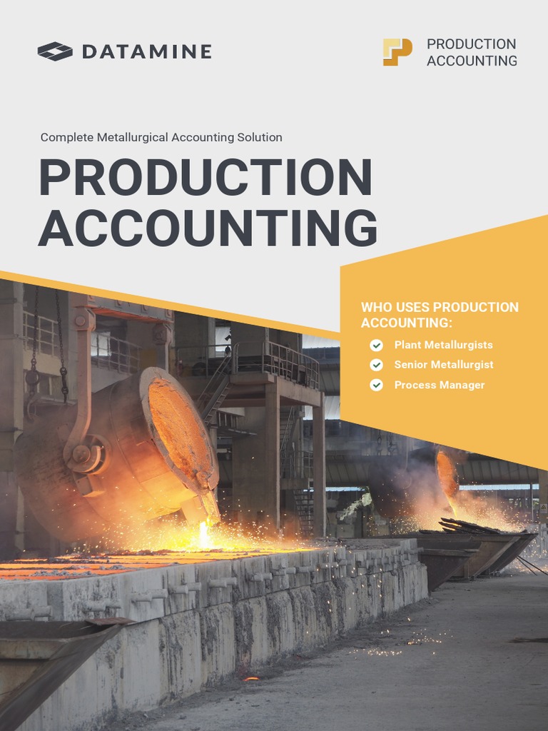 Production Accounting: Complete Metallurgical Accounting Solution | PDF