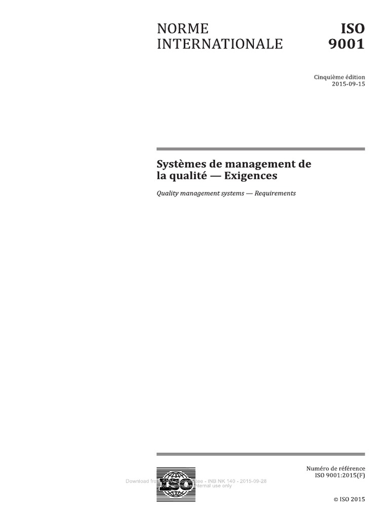 norme_iso_9001_2015 | PDF