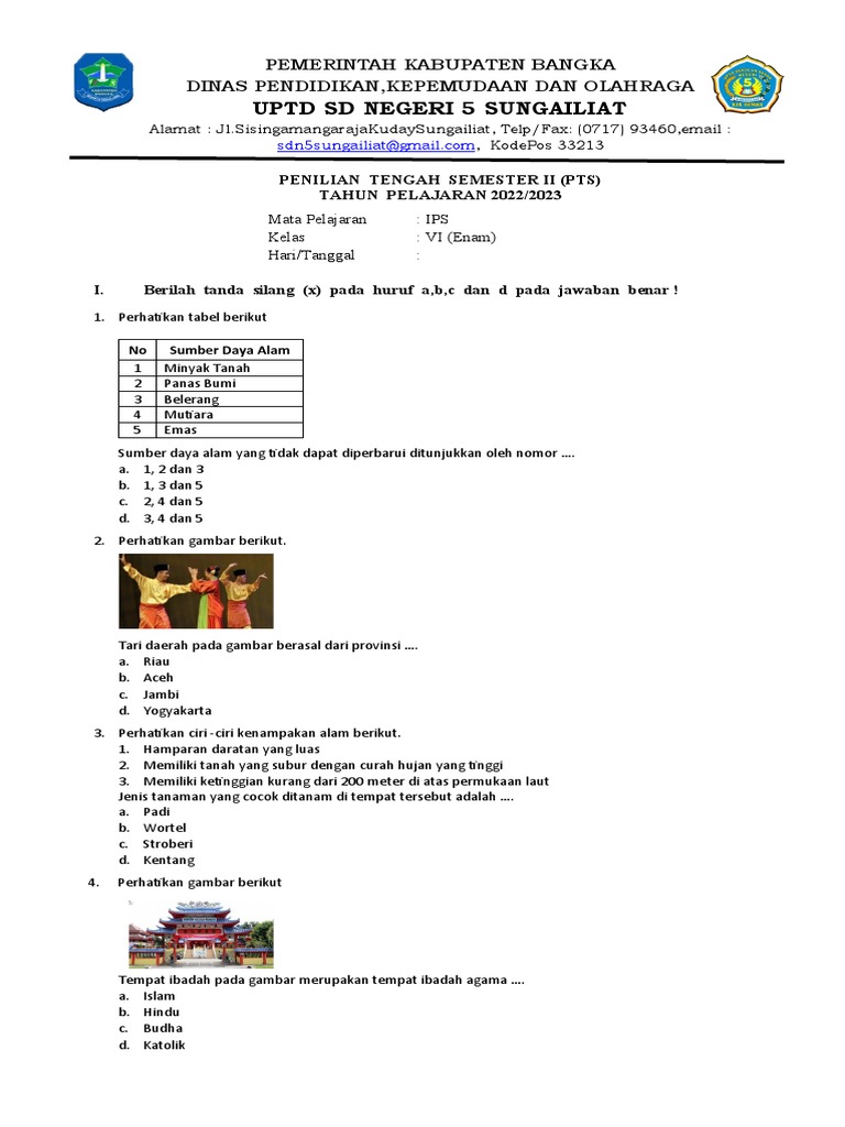 Ips Kls 6 Pts 2 | PDF