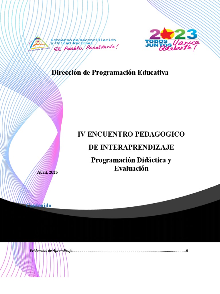 Documento de Programación y Evalución para Los Aprendizajes-1 | PDF