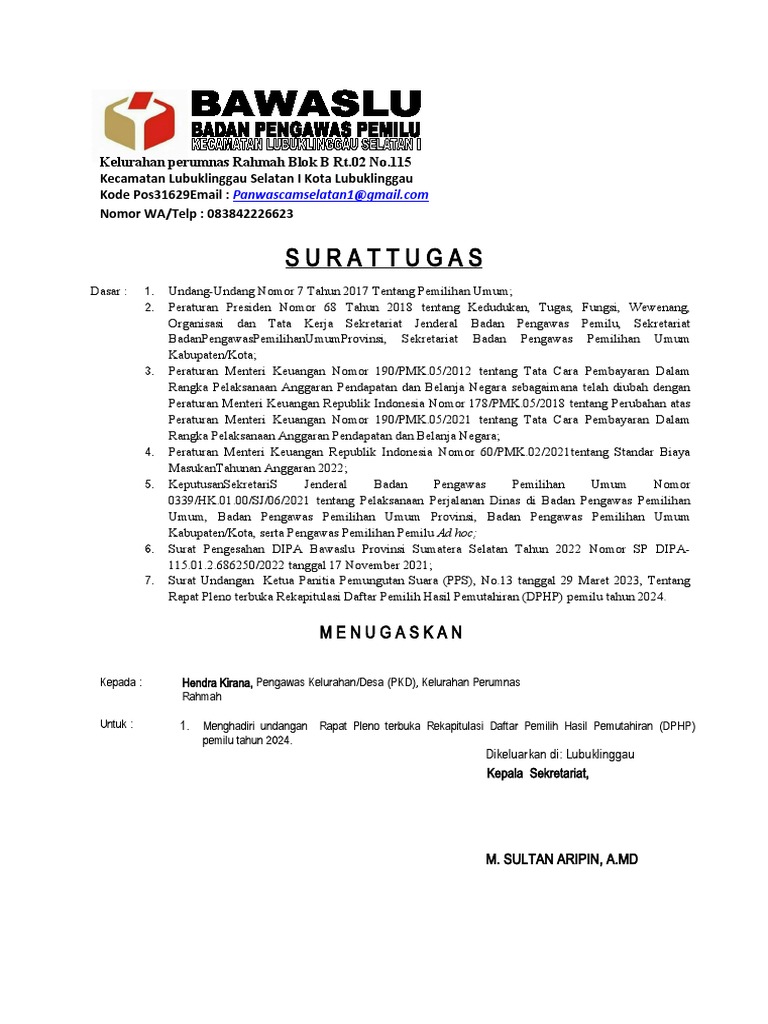 DUTY ASSIGNMENT | PDF