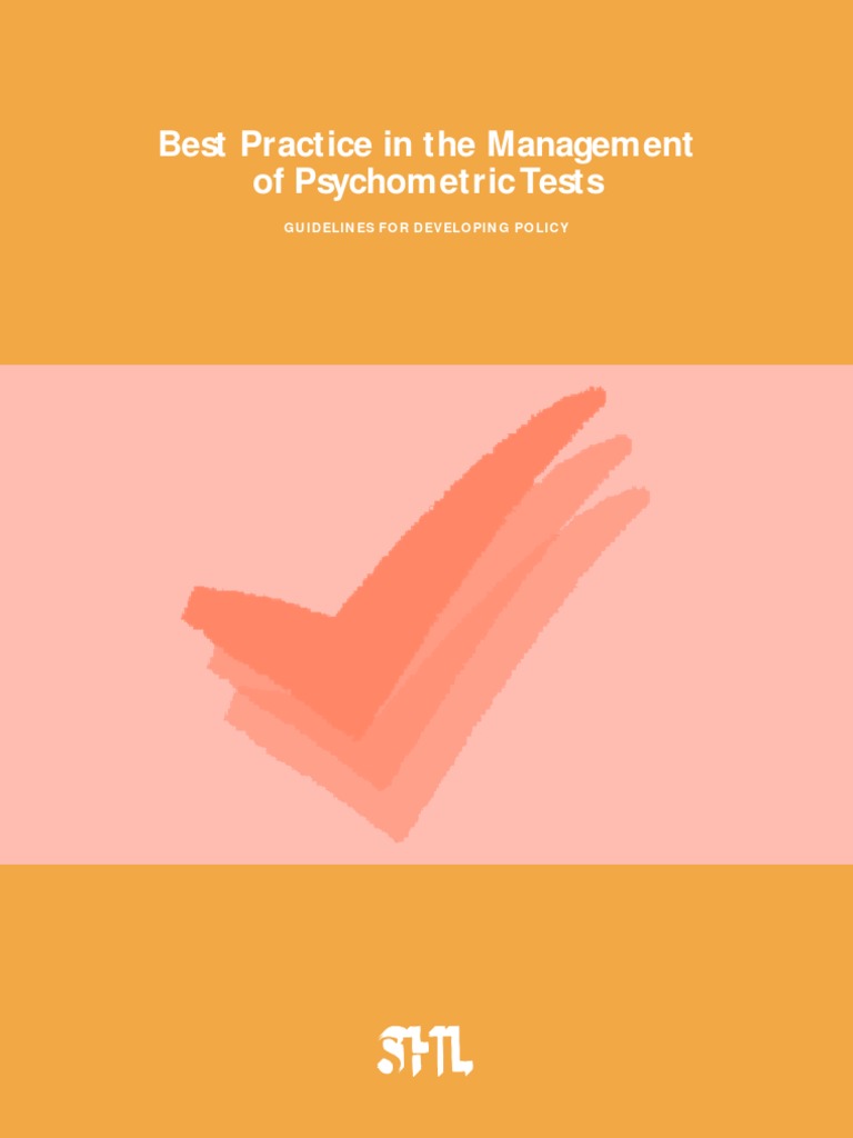 Best 20 Practice Psycho Metrics 1 | PDF | Psychometrics | Test (Assessment)