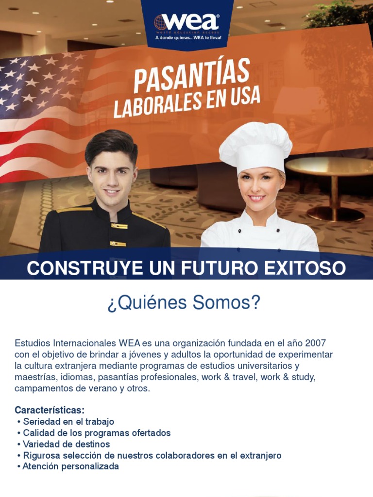 Presentación Cliente Trainee USA | PDF