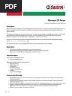 Castrol Alpha SP 150 Data Sheet | PDF | Lubricant | Gear